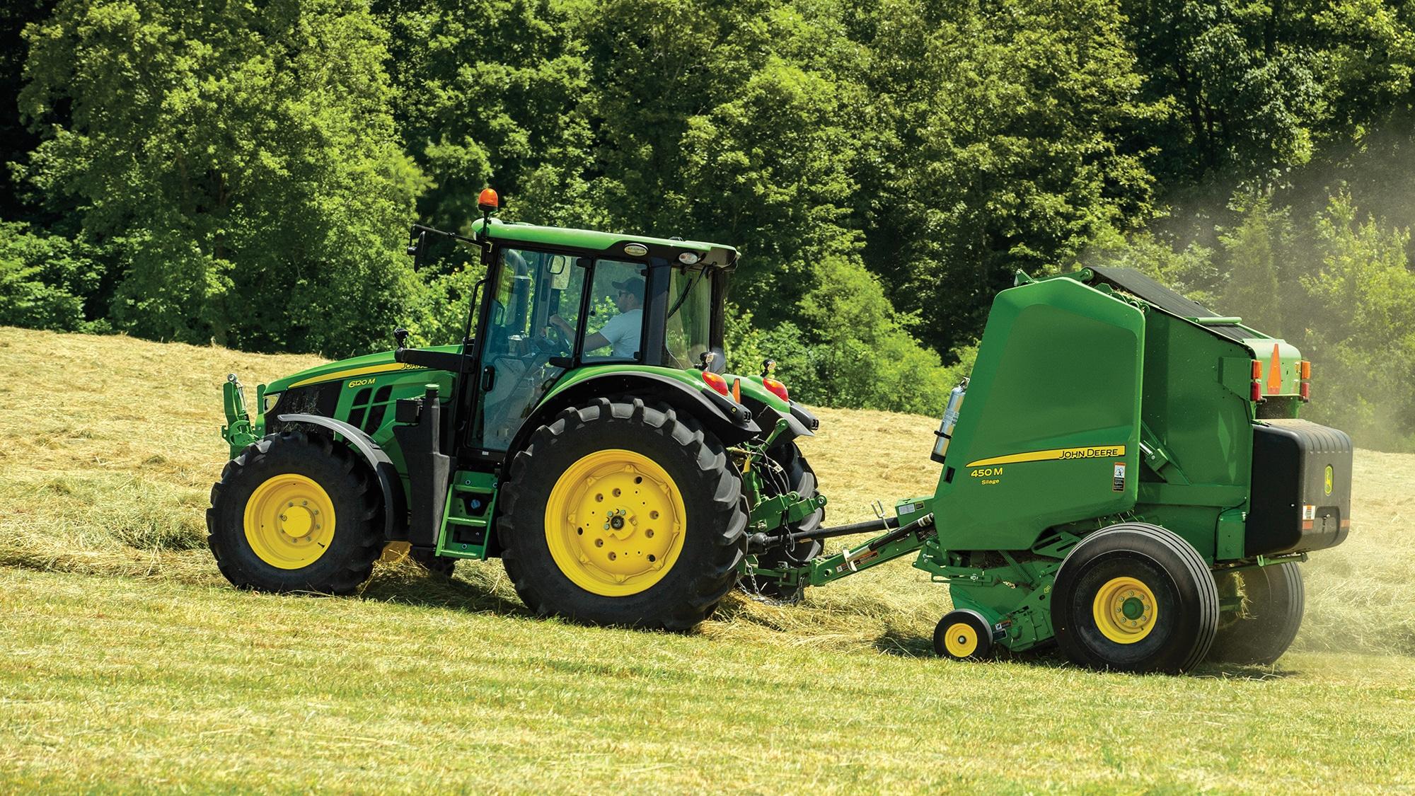 John Deere 450M SILAGE Baler Specs
