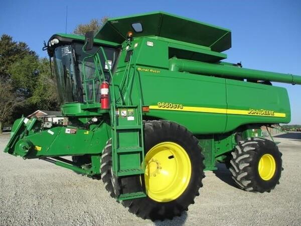 John Deere 9660 STS Combine Harvester Specs