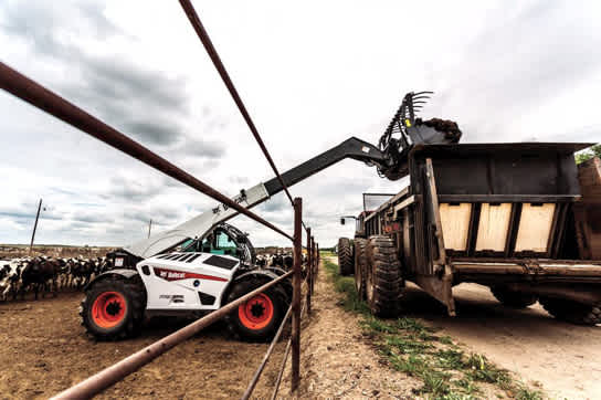Bobcat TL519 Telehandler: Specs & Dimensions | AllMachines