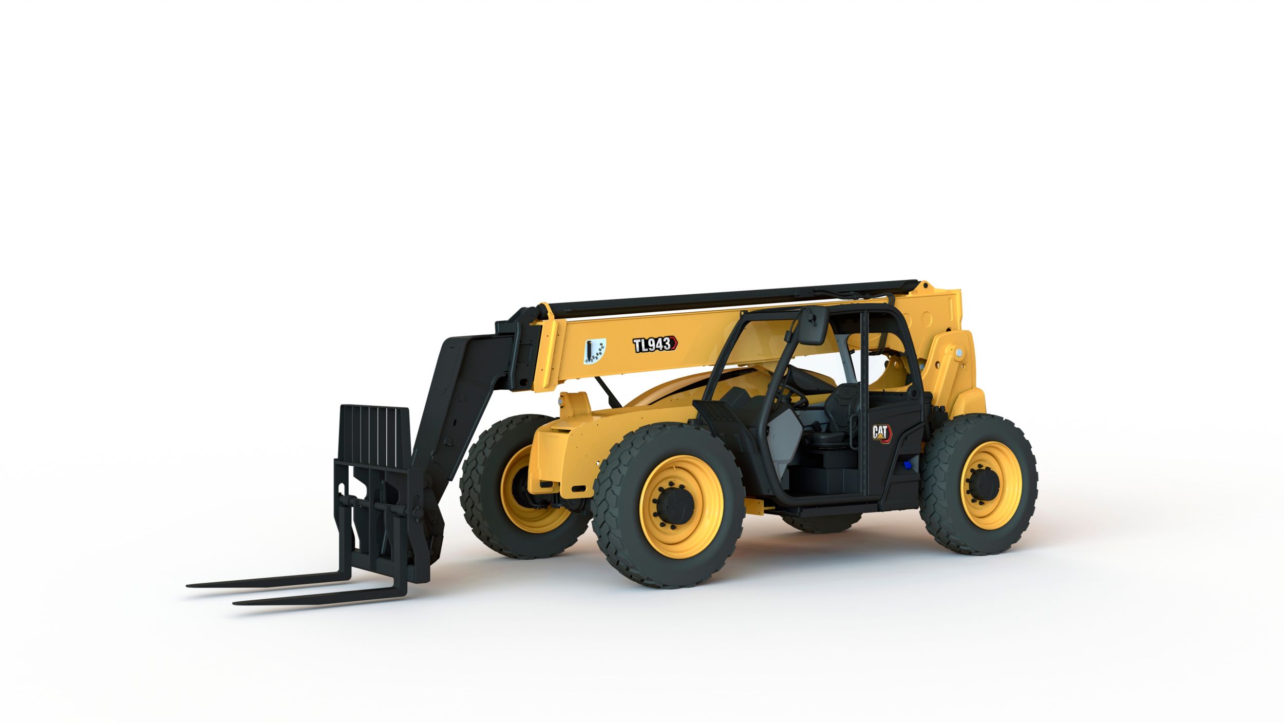 Cat Lift Trucks TL943 w/Stabilizers Telehandler: Specs
