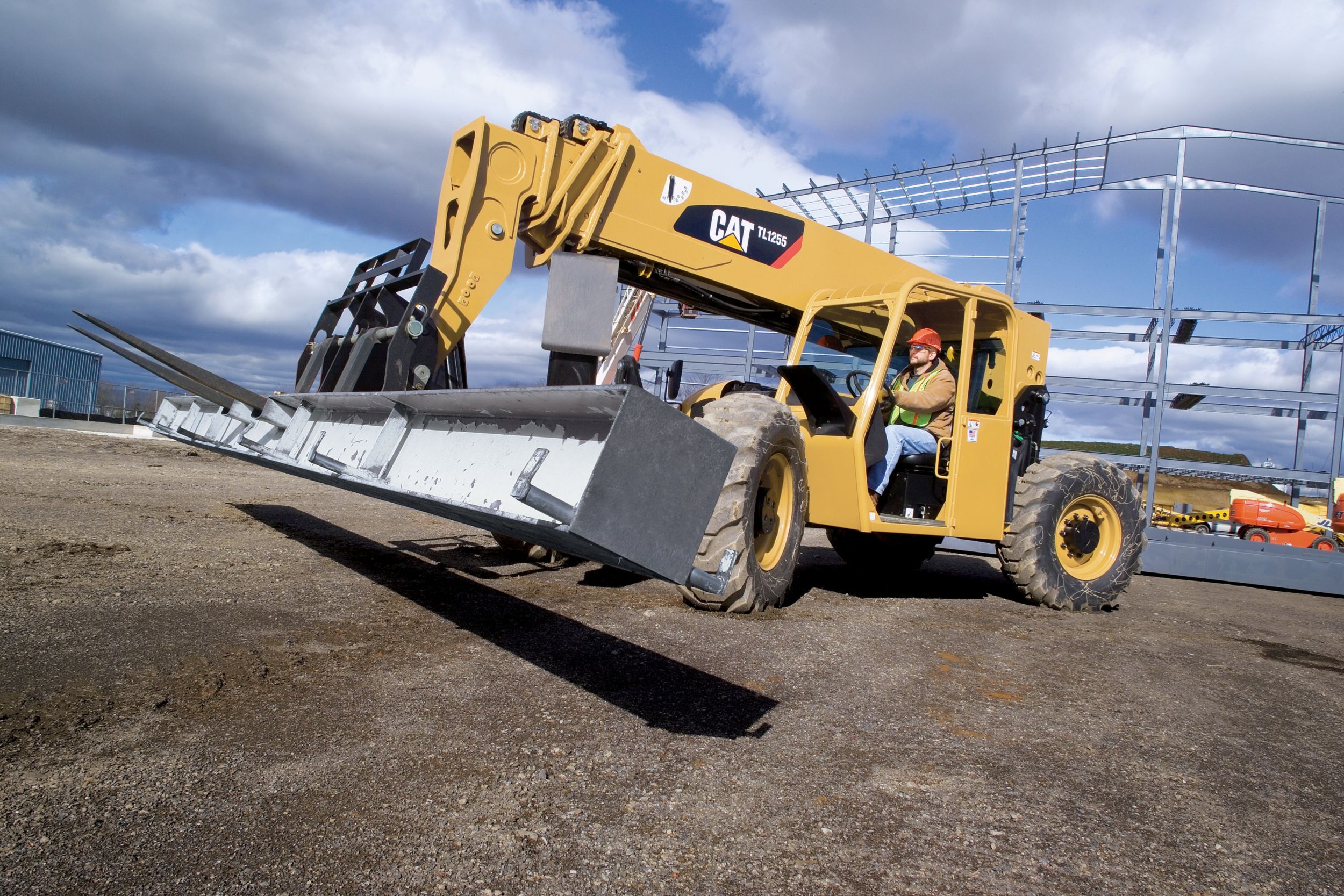 Cat Lift Trucks TL1255 Telehandler: Specs Manuals