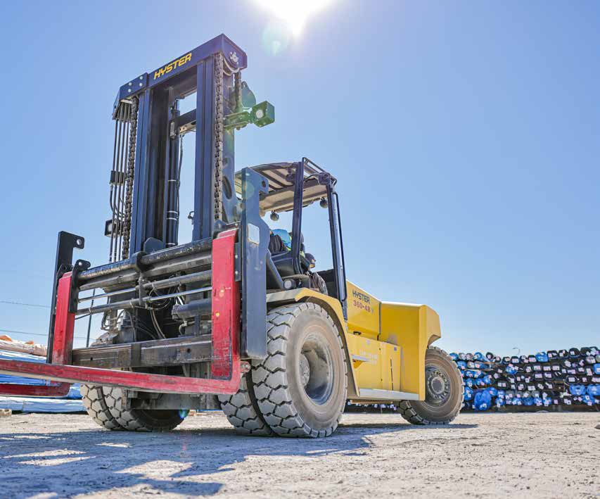 Hyster H210XD48 Forklift: Specs & Dimensions | AllMachines