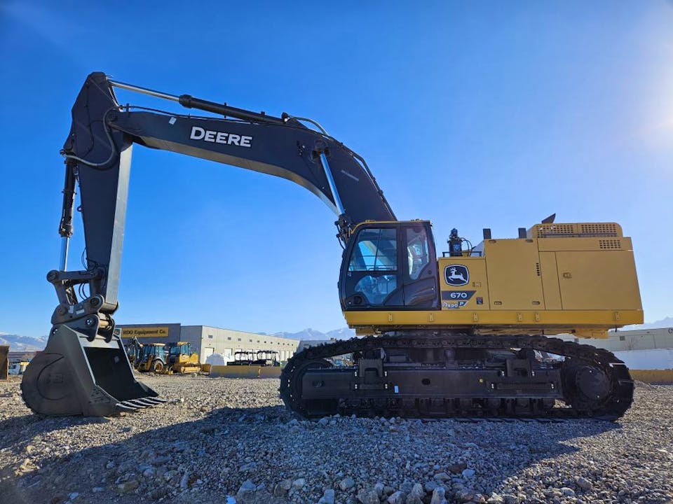 John Deere 670 P-Tier Excavator | AllMachines