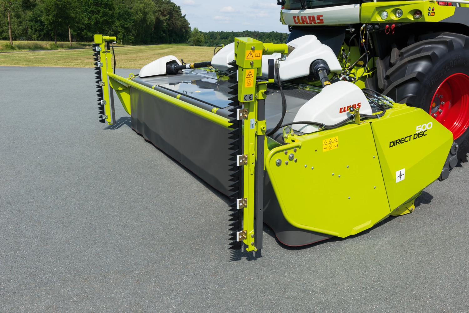 Claas DIRECT DISC 500 P Forage Header Specs