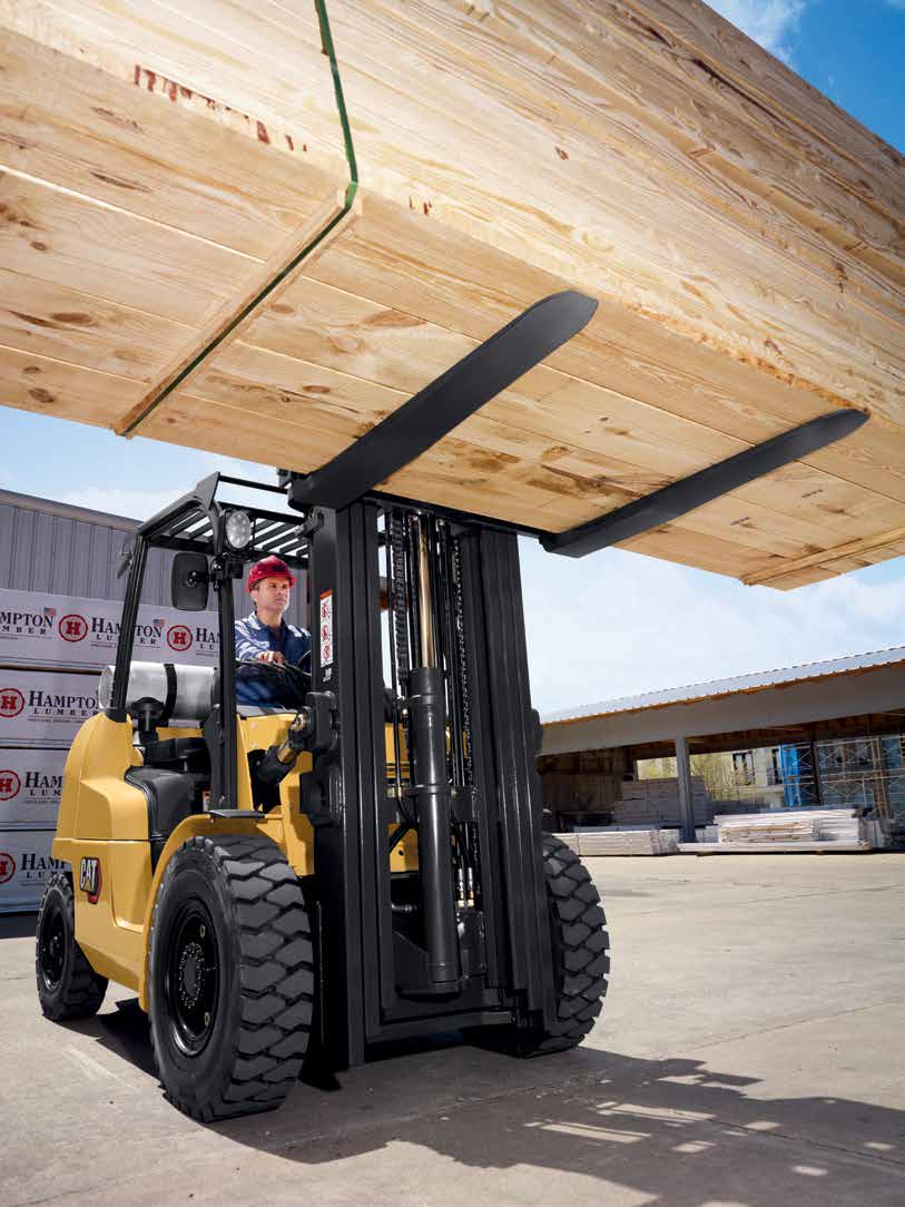 Cat Lift Trucks GP55N Forklift: Specs Manuals