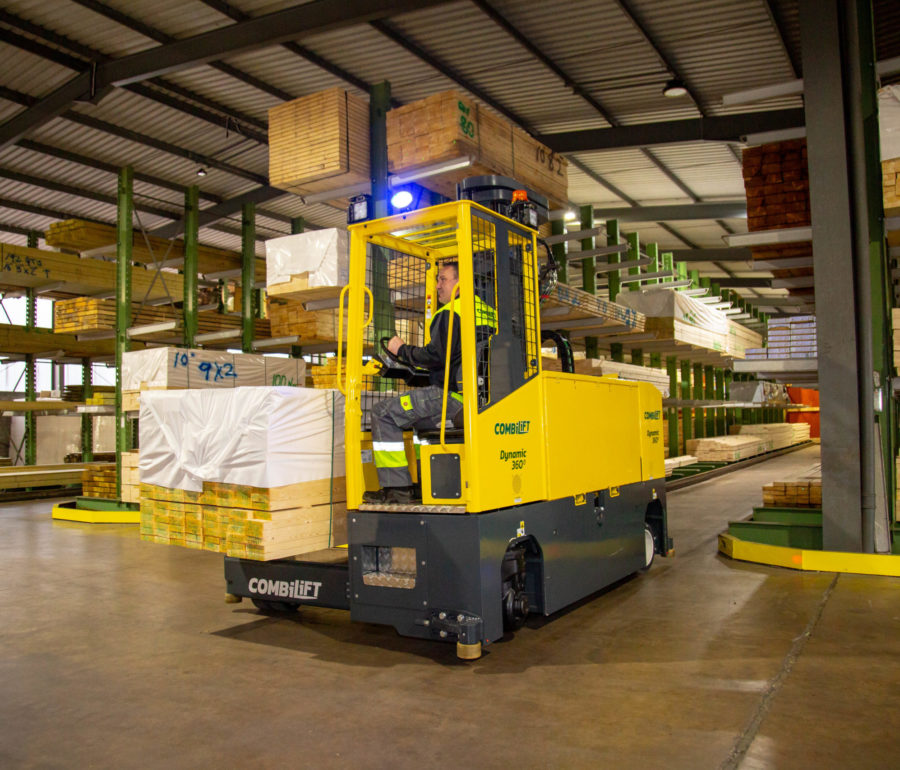 Combilift COMBI-MR4 360° Multi Directional Forklift 8,000lbs – 10 ...