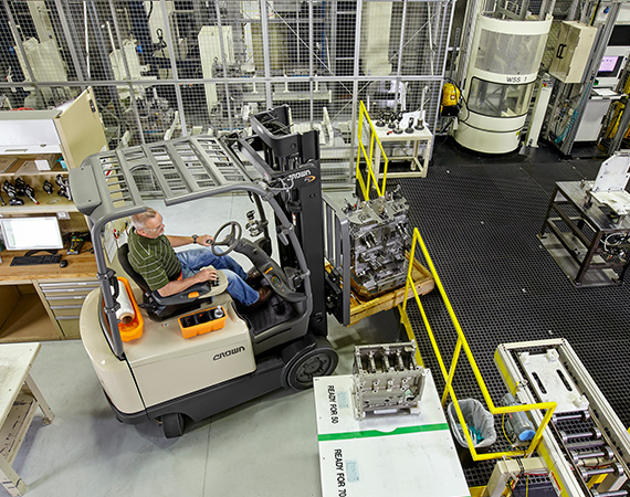Crown FC 5725-50 Forklift: Specs, Dimensions, Manuals