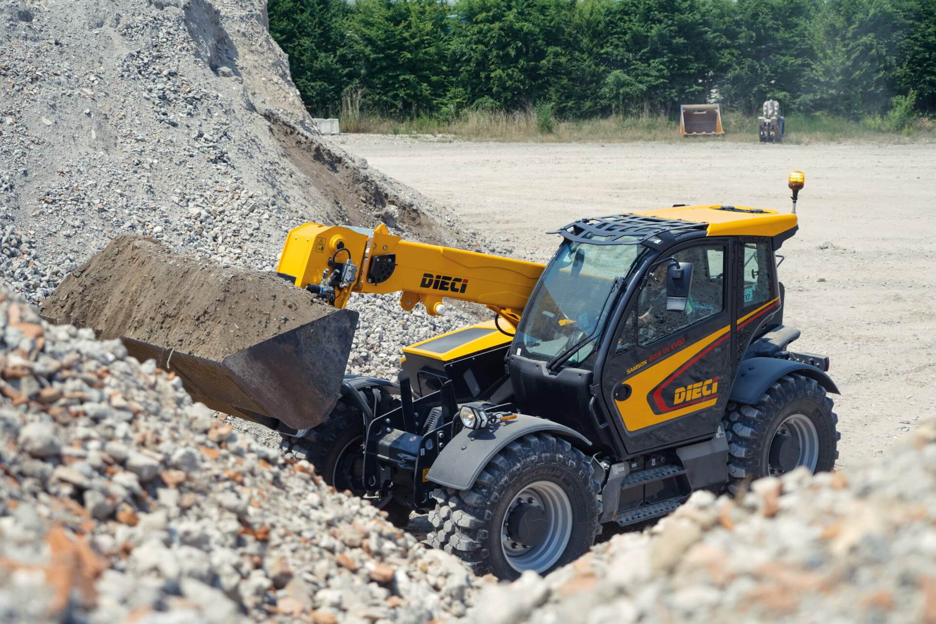 Dieci Samson 75.10 GD Telehandler: Specs Manuals