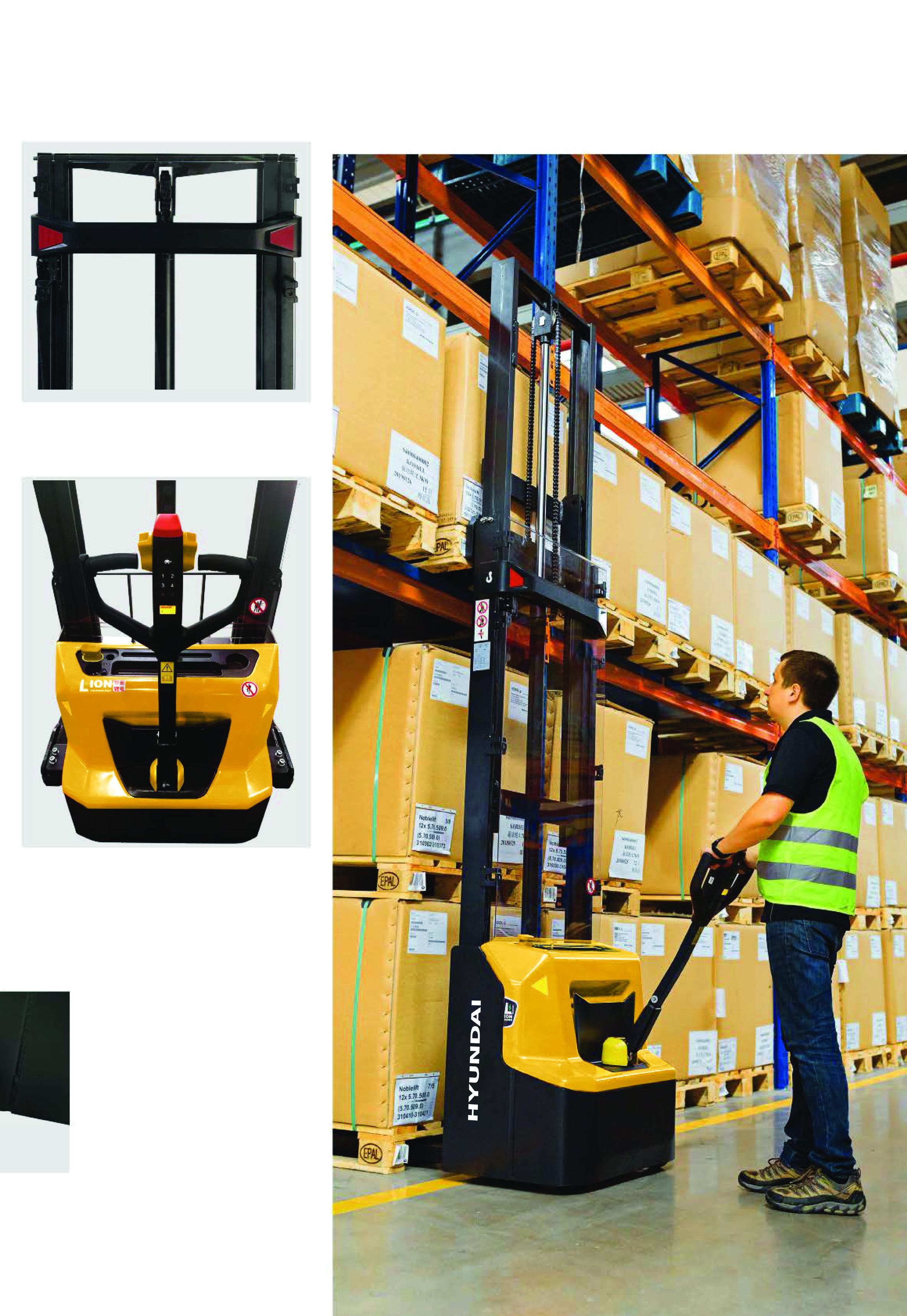 Hyundai 22PSWD Pallet Stacker: Specs Manuals