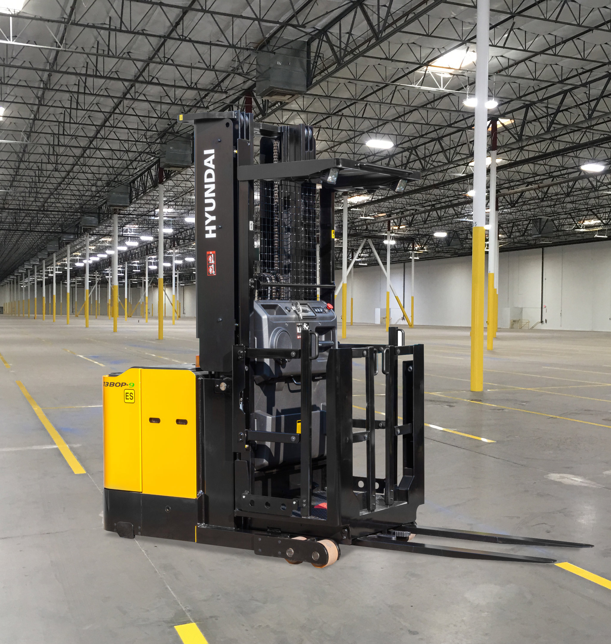 Hyundai 13BOP-9 w/ addl lift Order Picker: Specs