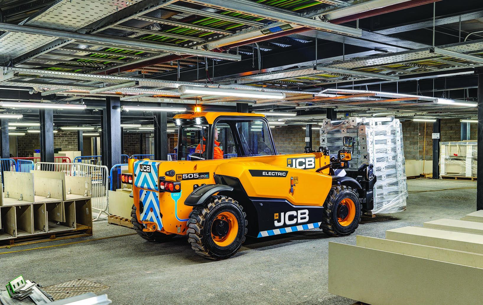 JCB 505-20E Telehandler: Specs, Dimensions, Manuals