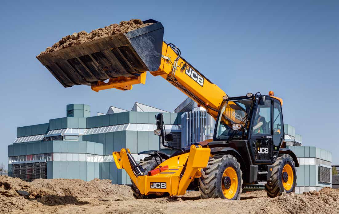 JCB 509-45TC Telehandler: Specs, Dimensions, Manuals