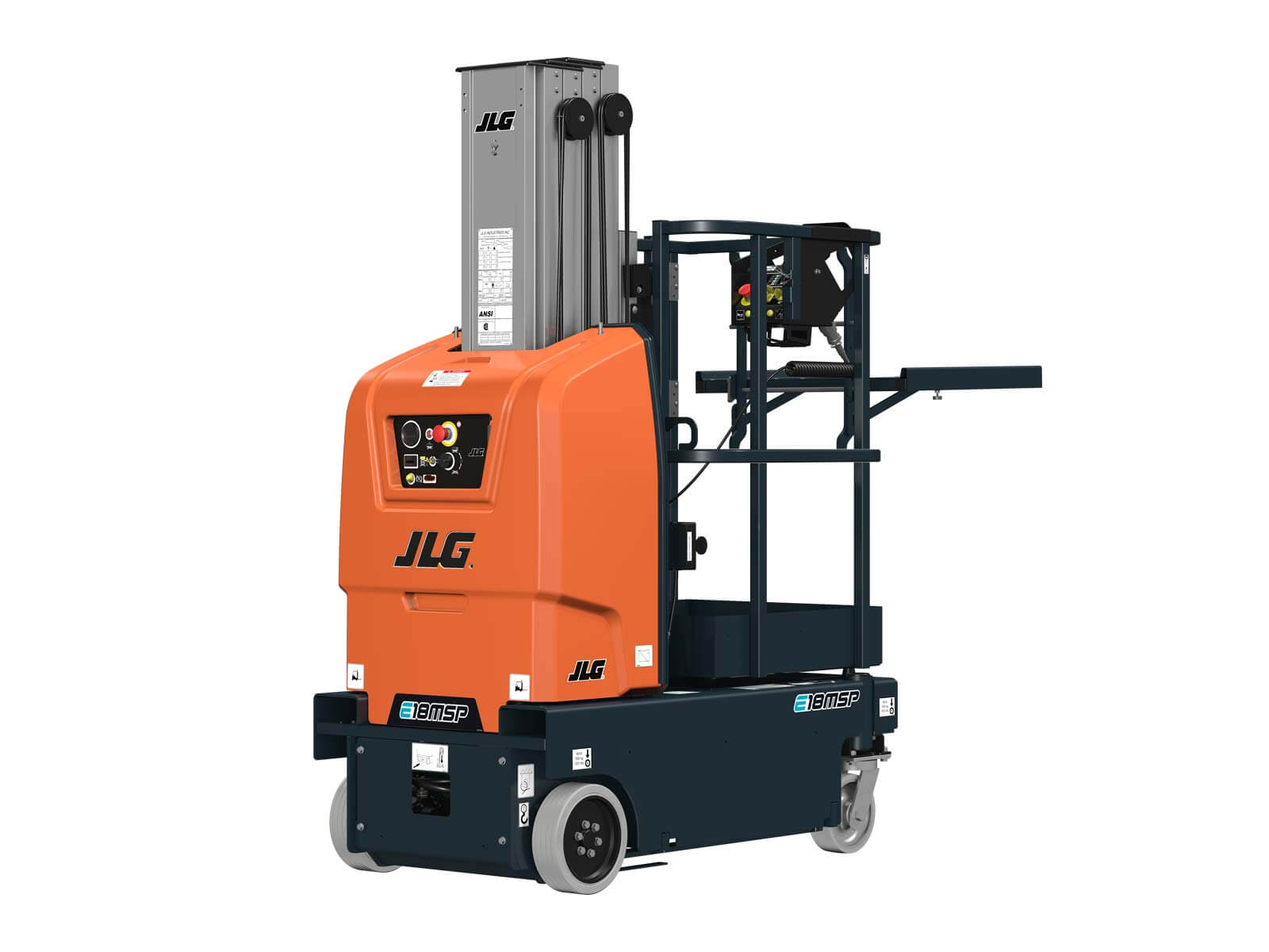 Jlg E18msp Order Picker Specs Dimensions Manuals