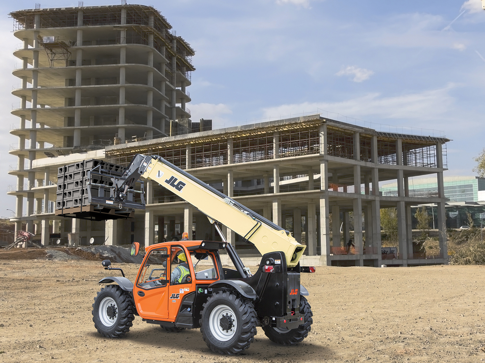 JLG 742 Telehandler: Specs, Dimensions, Manuals