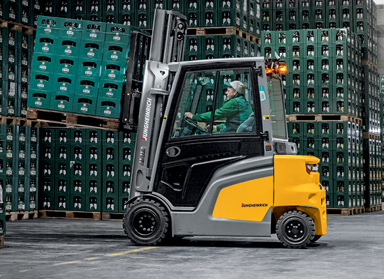 Jungheinrich EFG 435 Forklift: Specs | AllMachines