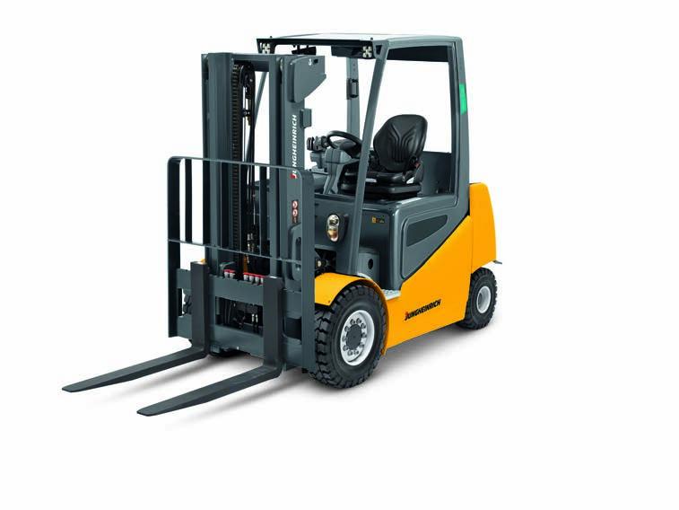 Jungheinrich EFG 540k Forklift: Specs Manuals