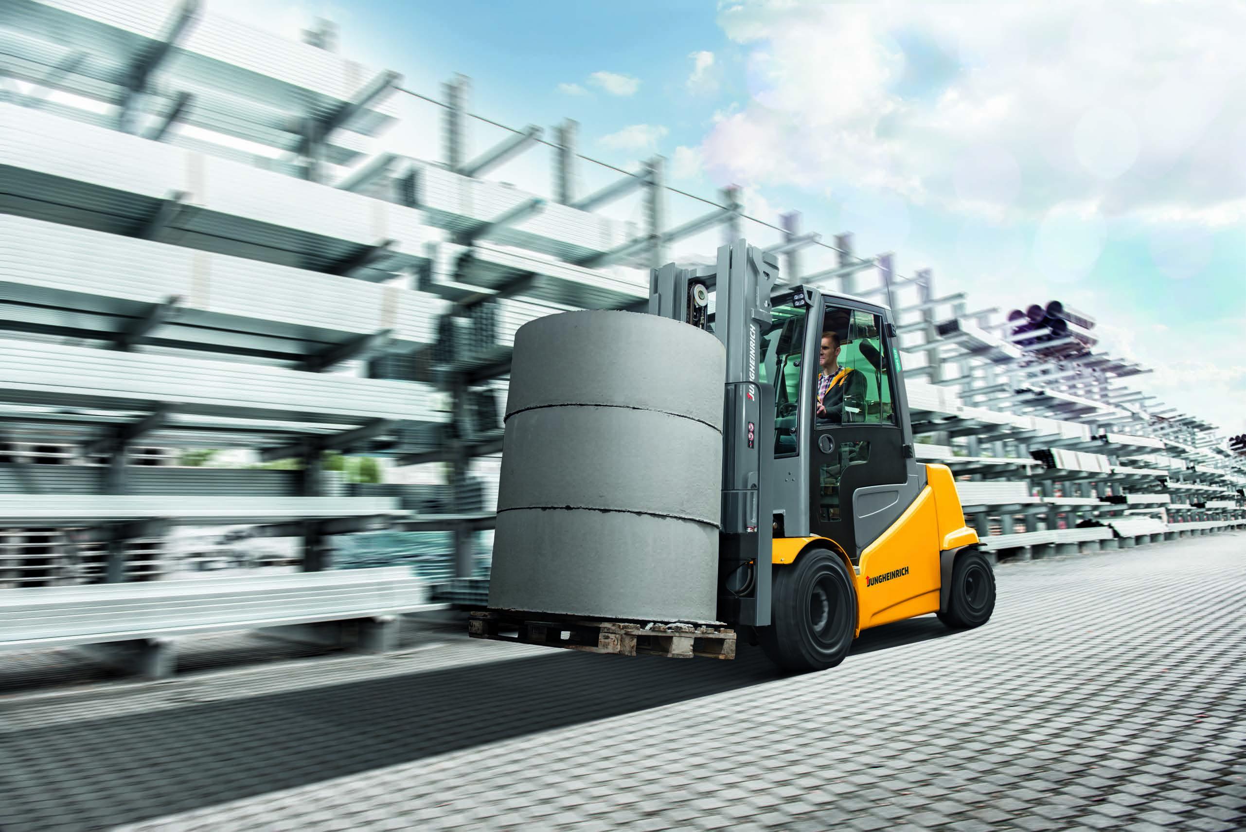 Jungheinrich EFG 540 Forklift: Specs | AllMachines