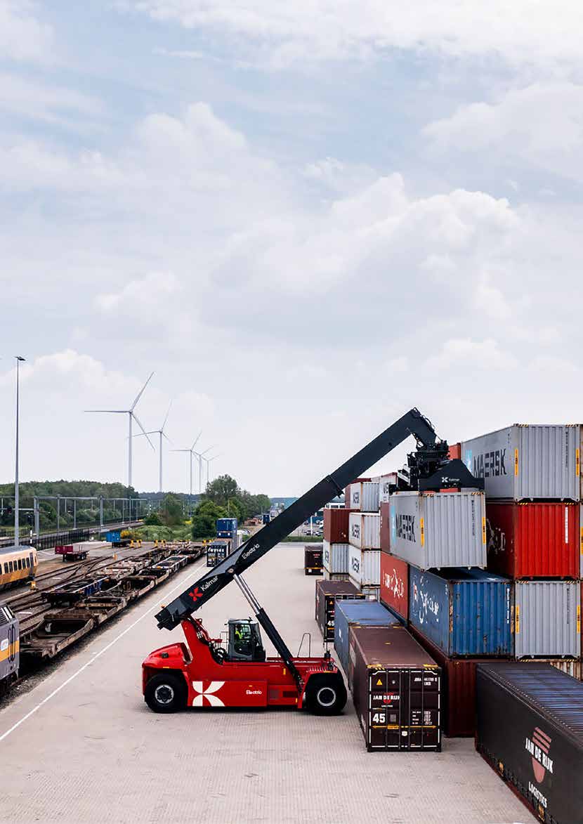 Kalmar DRG450-500 Container Handler: Specs Manuals