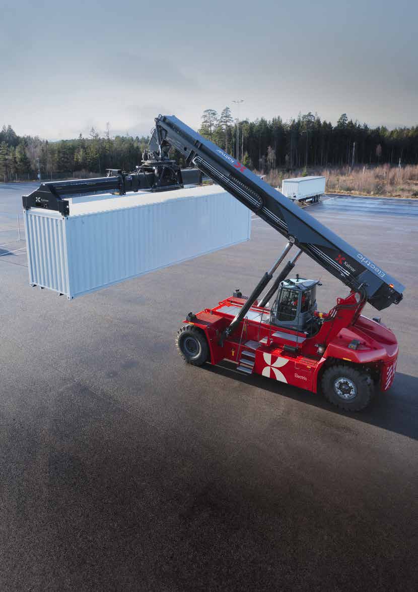 Kalmar ERG450-65C5X Container Handler: Specs Manuals