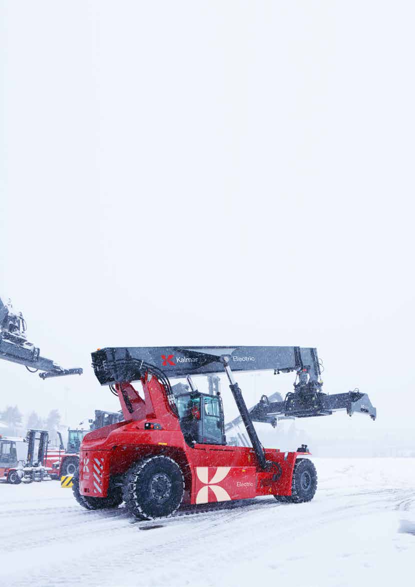 Kalmar DRG700-700 Container Handler: Specs Manuals