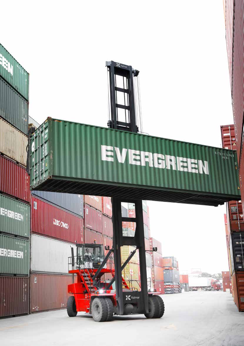 Kalmar DCU80-ES Container Handler: Specs Manuals