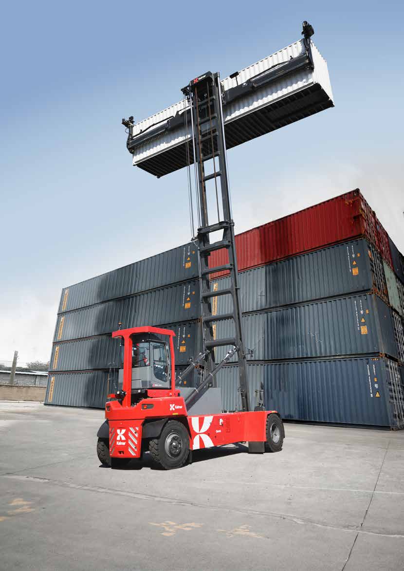 Kalmar ECG90-50ES Container Handler: Specs Manuals