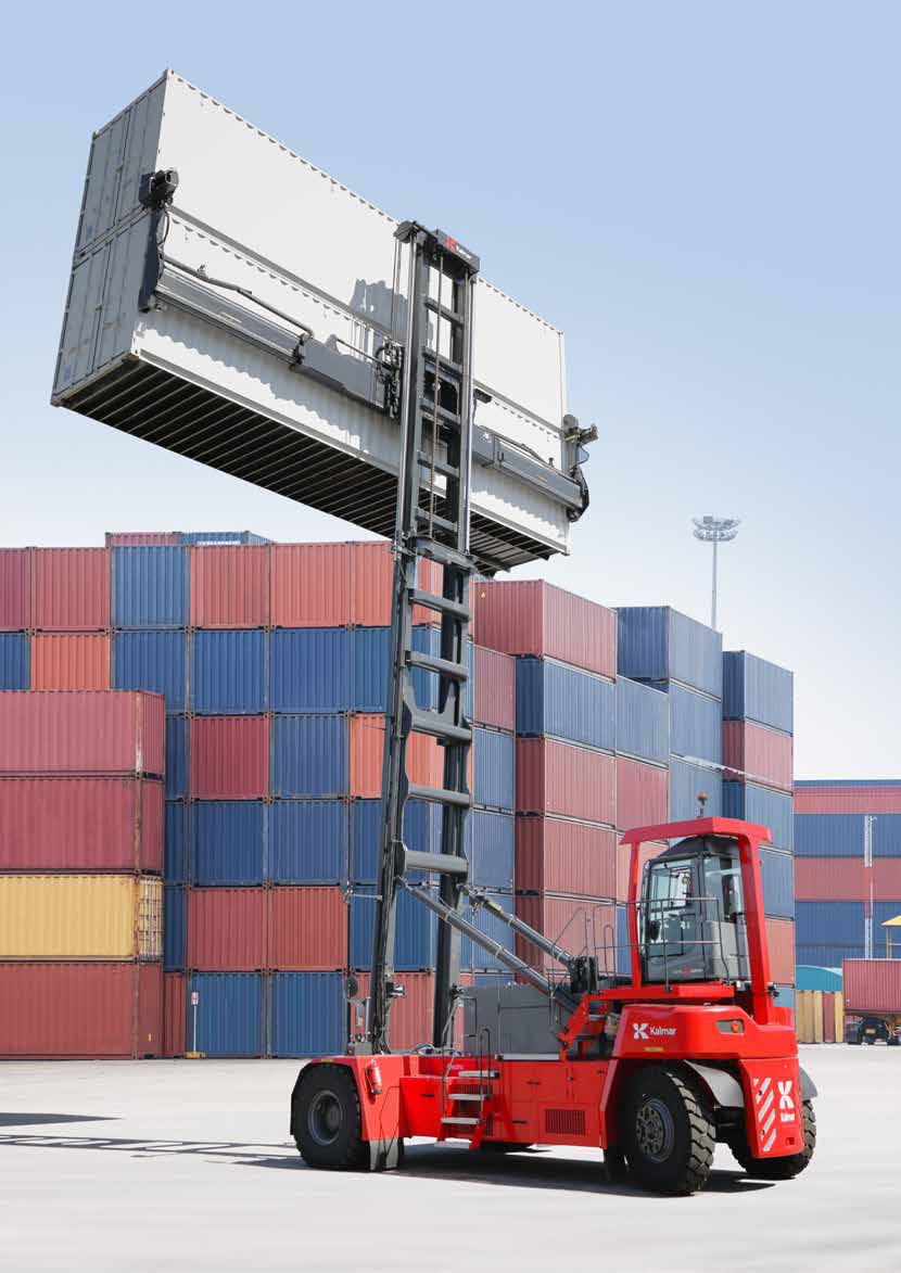 Kalmar ECG100-50ES Container Handler: Specs Manuals
