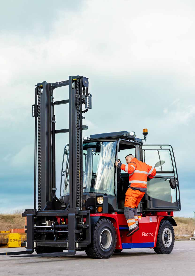 Kalmar ECG90-6L Forklift: Specs, Dimensions, Manuals