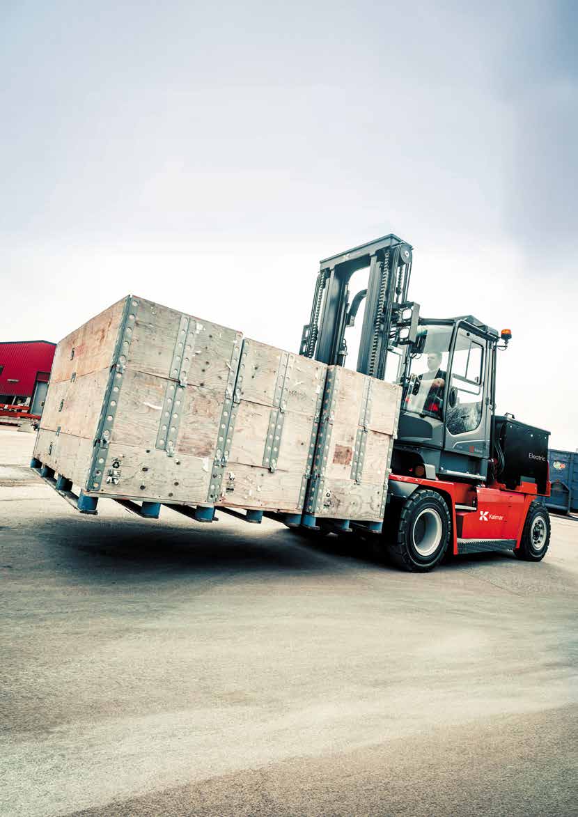 Kalmar ECG90-6LS Forklift: Specs, Dimensions, Manuals
