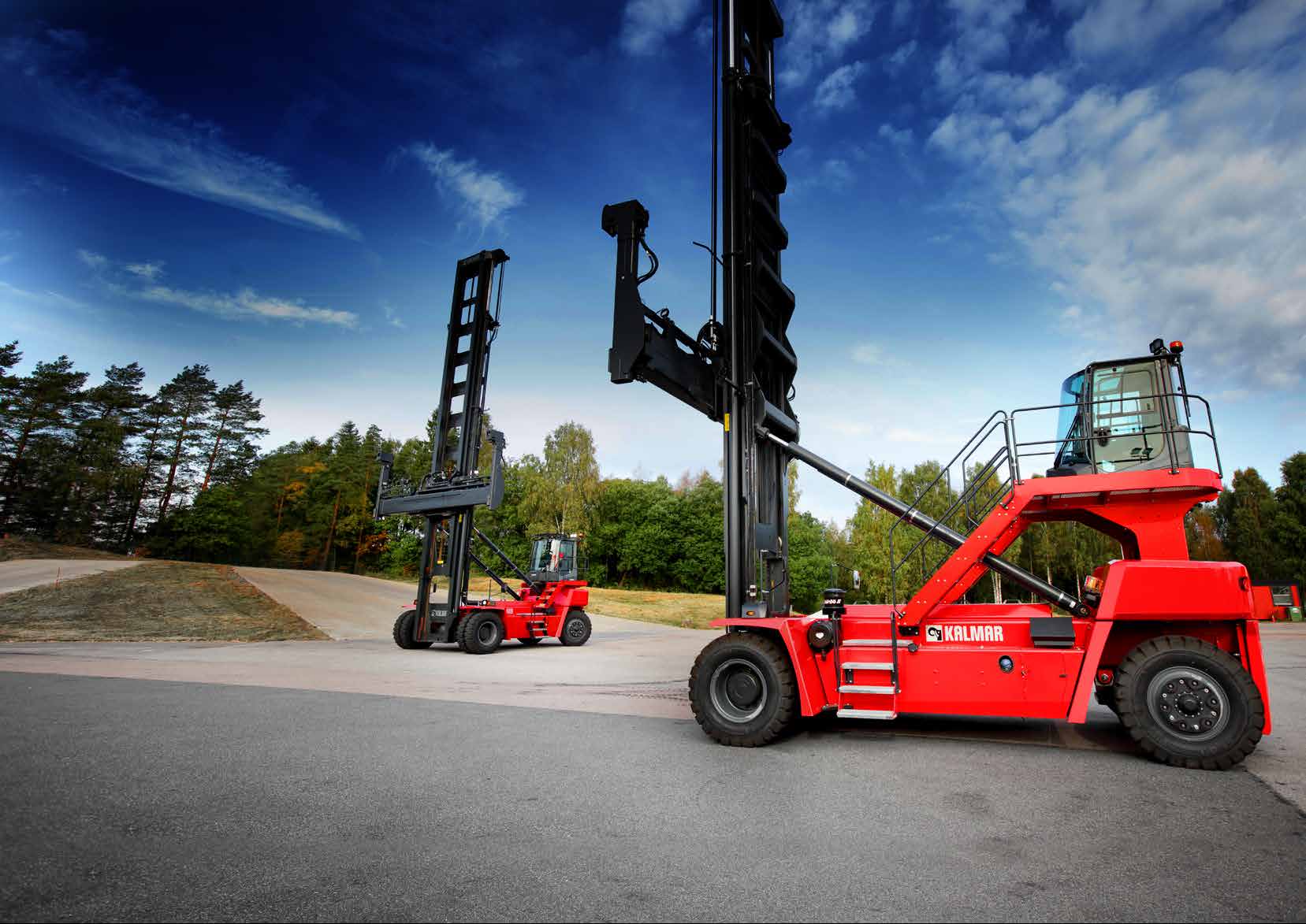 Kalmar DCG110-45ED Container Handler: Specs Manuals