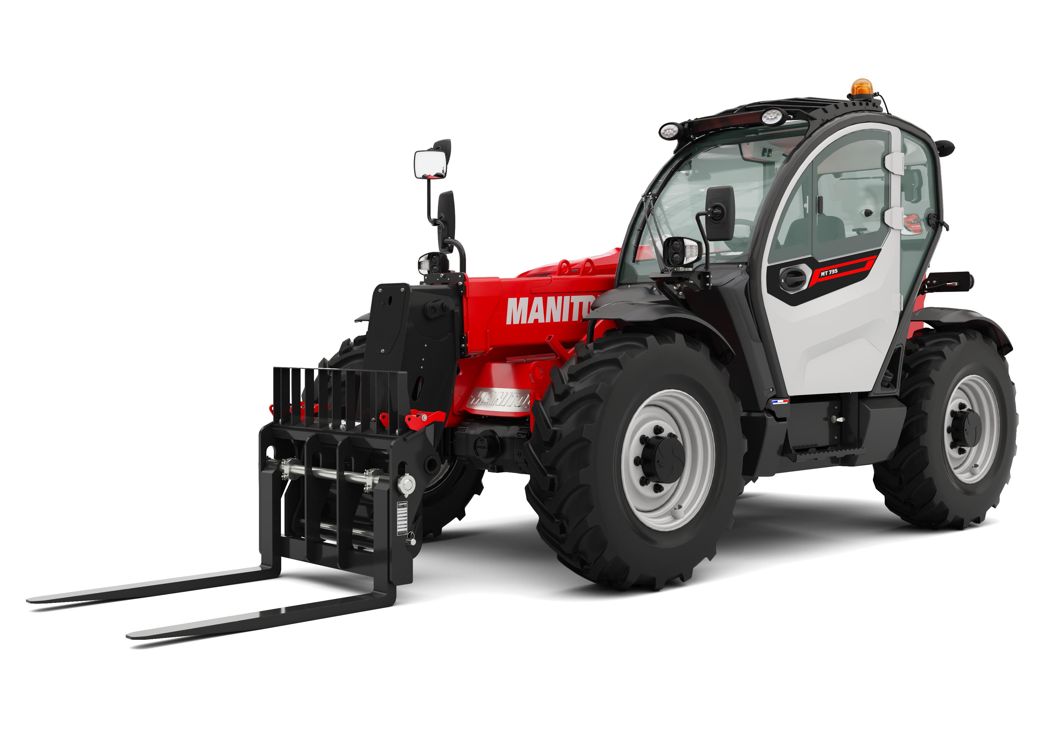 Manitou MT 735 75D ST5 Telehandler: Specs Manuals