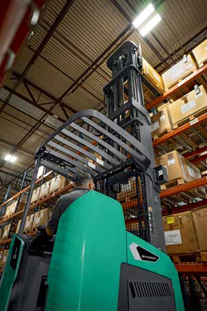 Mitsubishi ESR23N Reach Truck: Specs Manuals