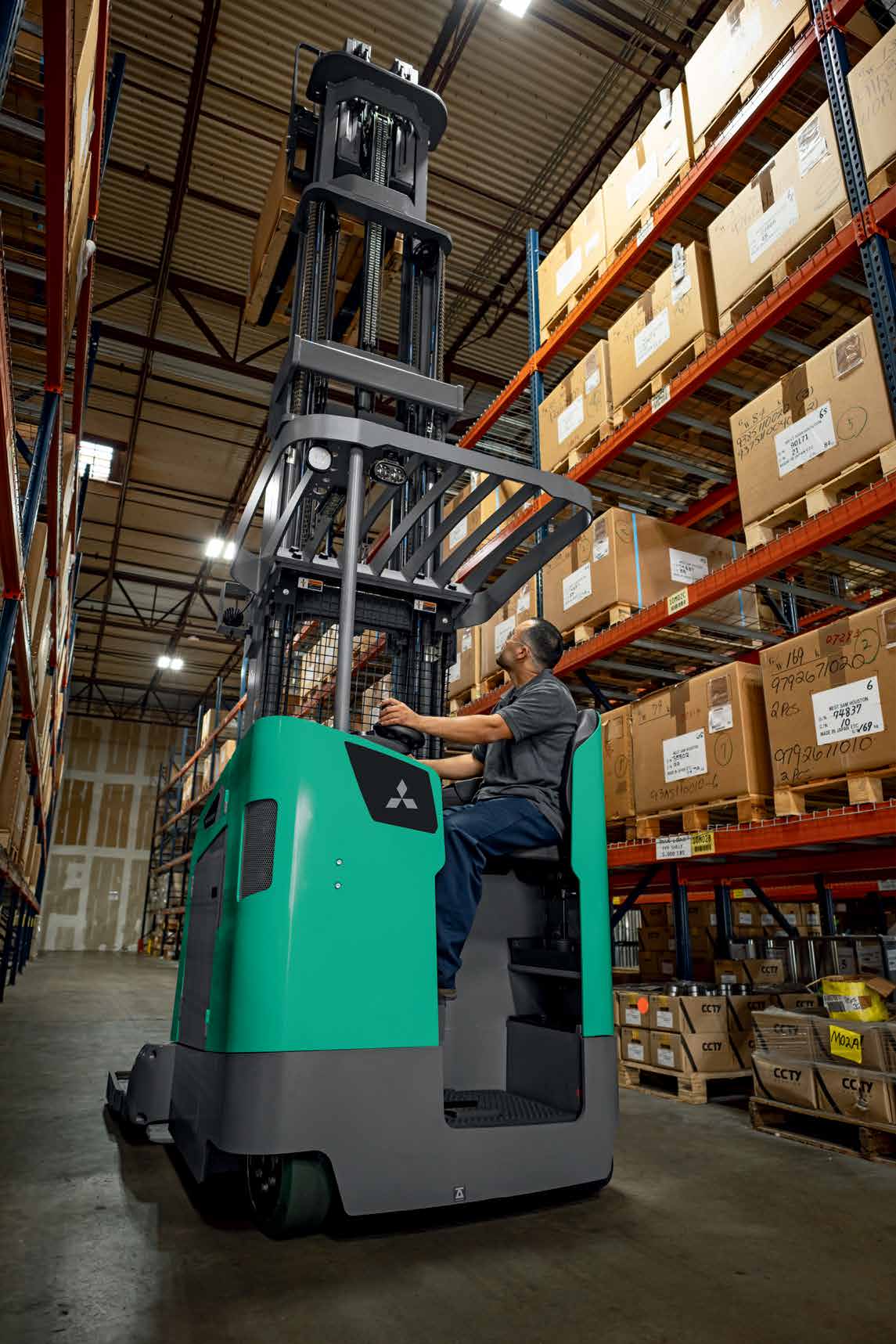 Mitsubishi ESR15N Reach Truck: Specs Manuals
