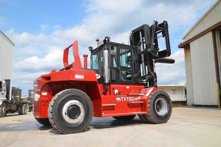 Taylor X-550RC Forklift: Specs, Dimensions, Manuals