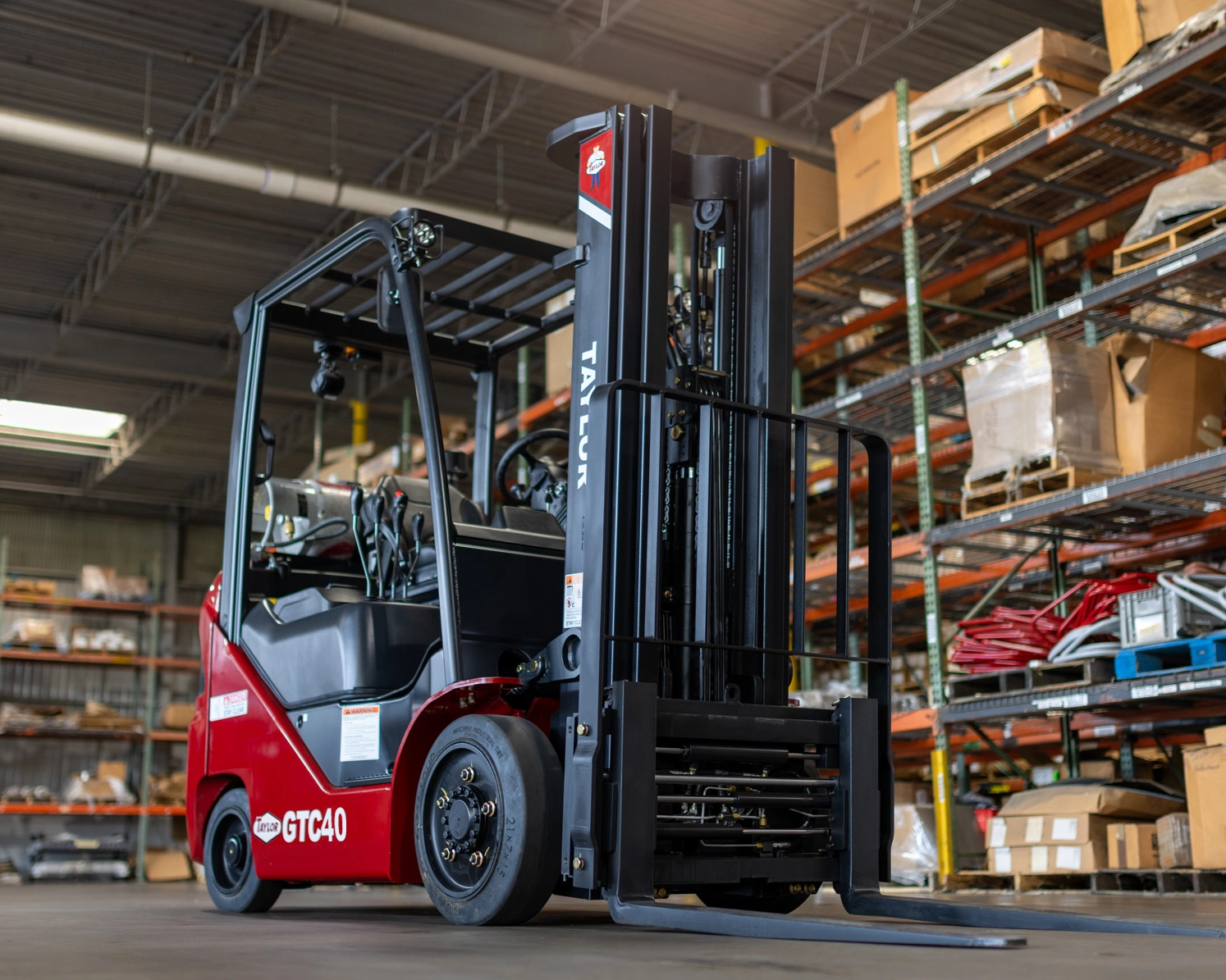 Taylor GTC-40 Forklift: Specs, Dimensions, Manuals