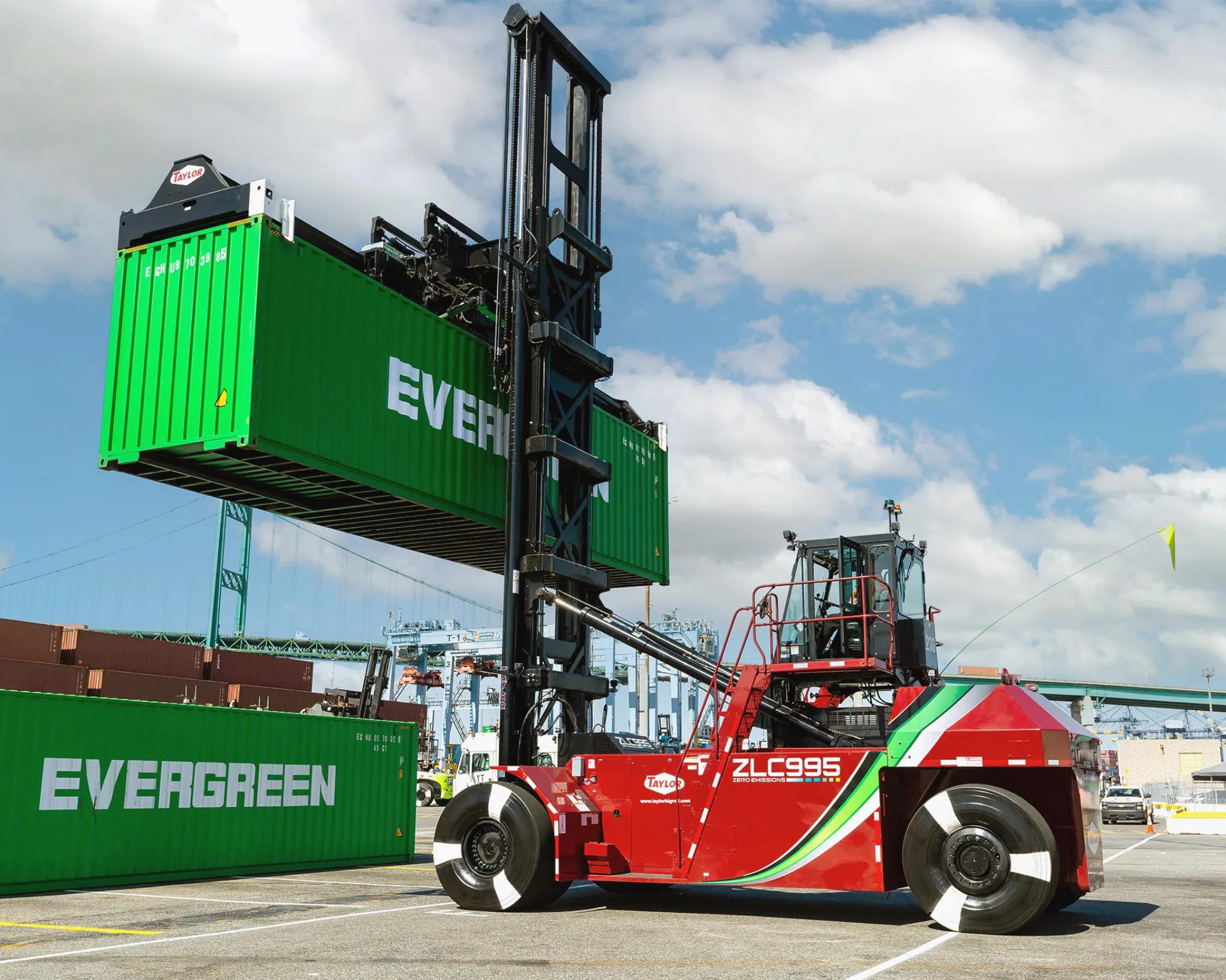 Taylor ZLC-995 Container Handler: Specs Manuals