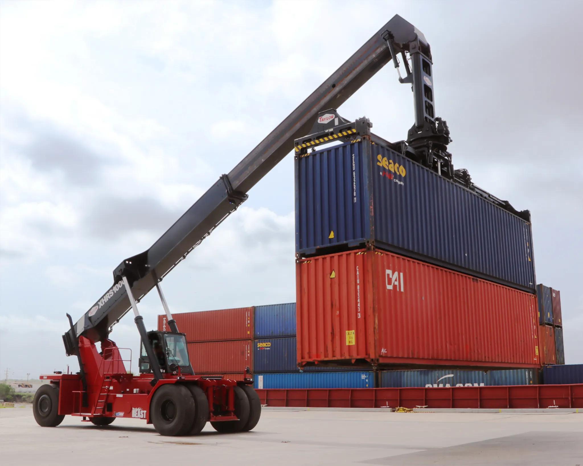 Taylor XHRS-1000 Container Handler: Specs Manuals