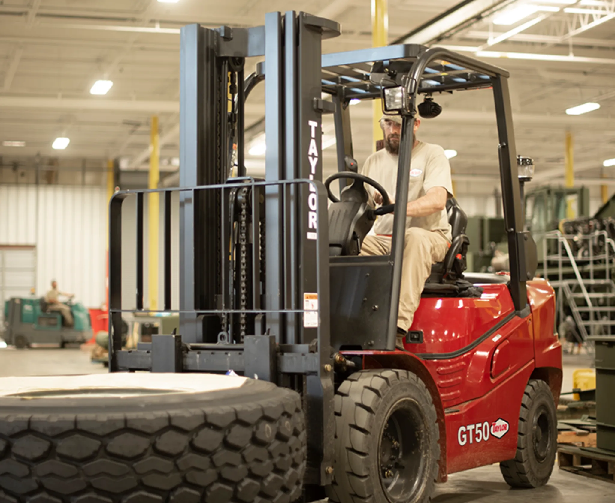 Taylor GTC-50 Forklift: Specs, Dimensions, Manuals