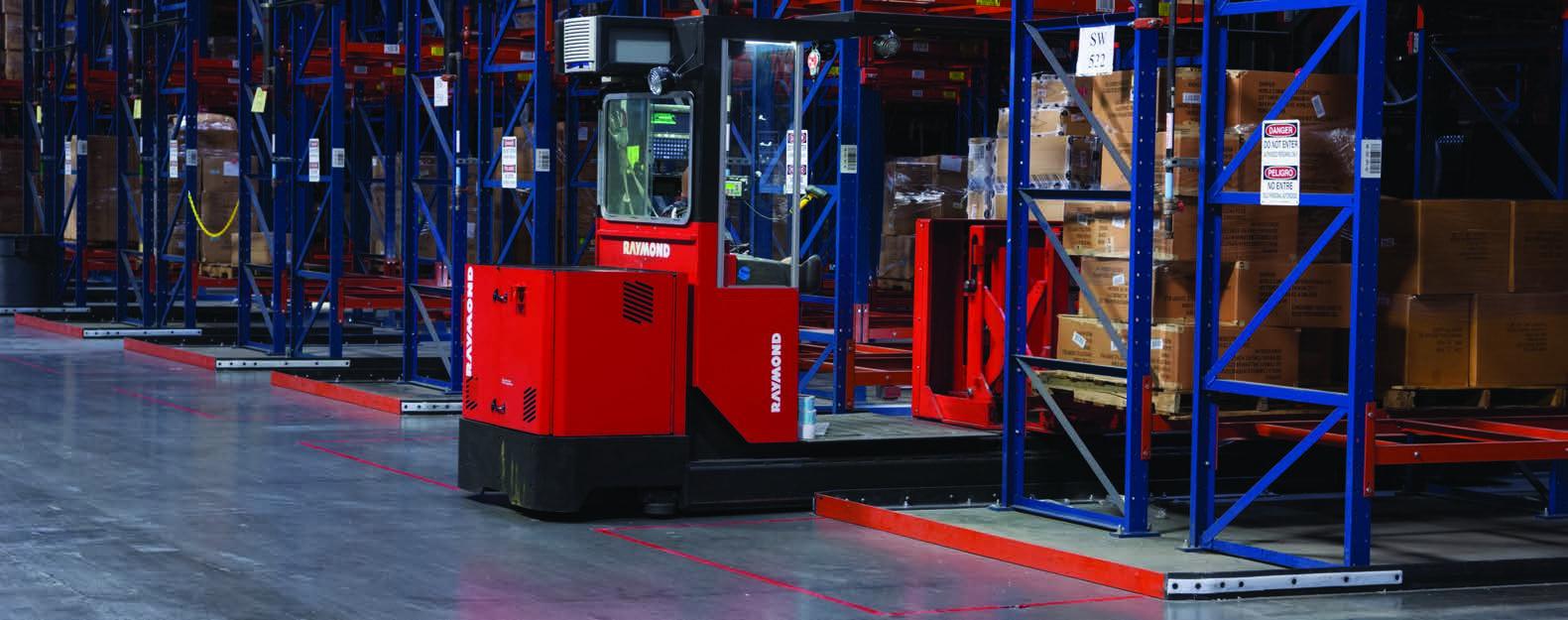 The Raymond Corporation Transtacker Reach Truck: Specs