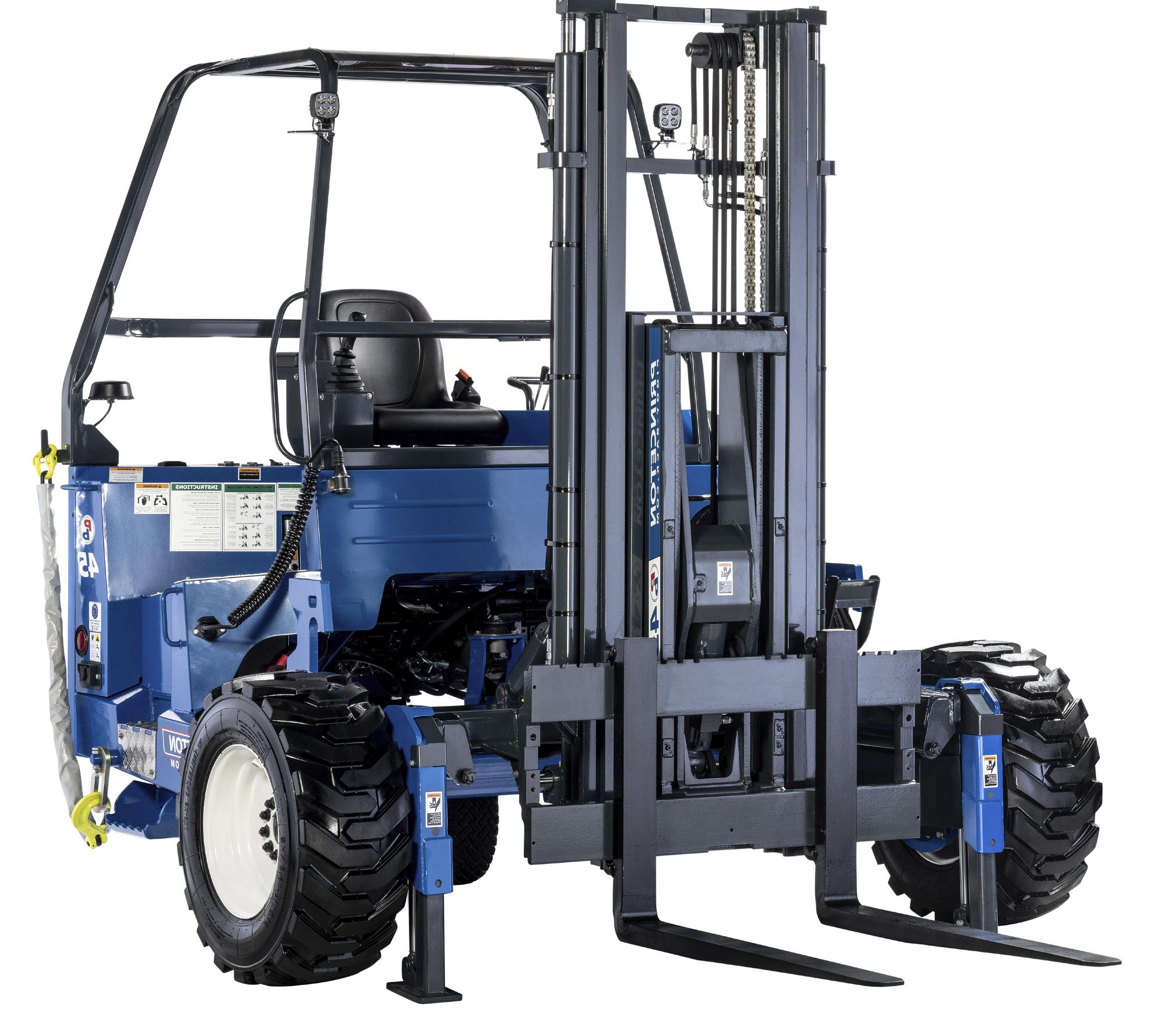 Princeton D45.2X TurfMate Truck Mounted Forklift: Specs