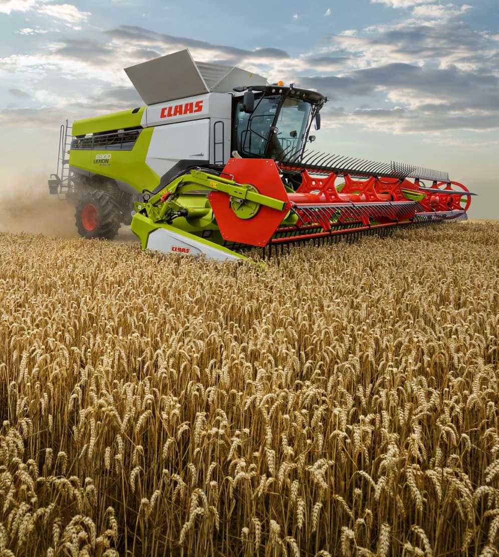 Claas LEXION 6800 TERRA TRAC Combine Harvester Specs