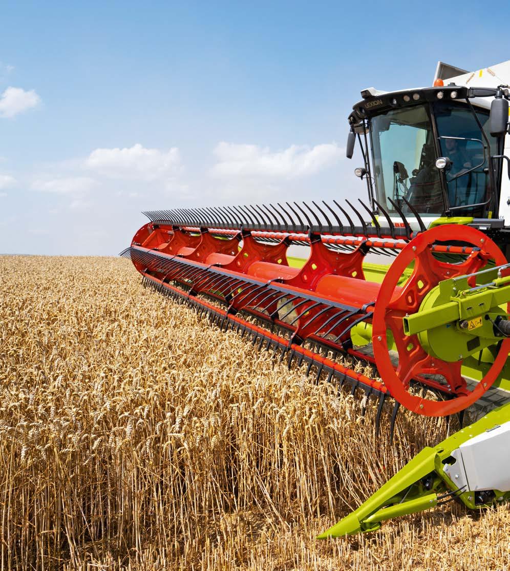 Claas MAXFLEX 1200 Combine Header Specs