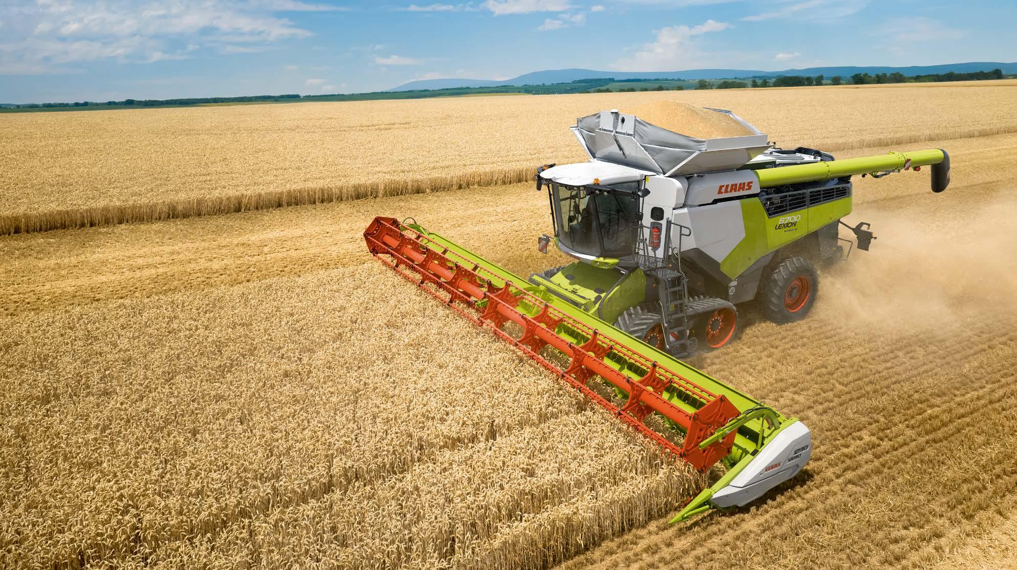 Claas LEXION 8600 Combine Harvester Specs
