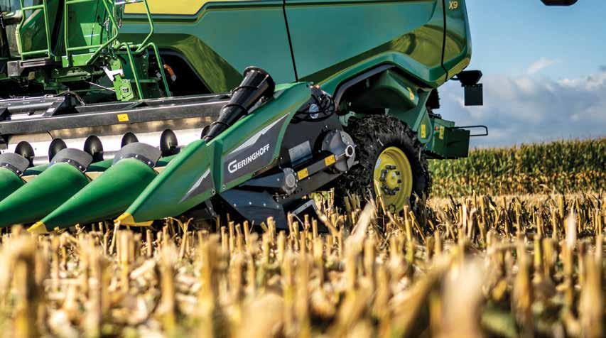 Geringhoff MiloStar 12 row Combine Header Specs