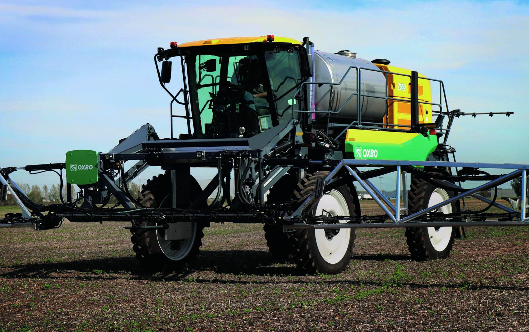 Oxbo 7550 Specialty Crop Harvester Specs