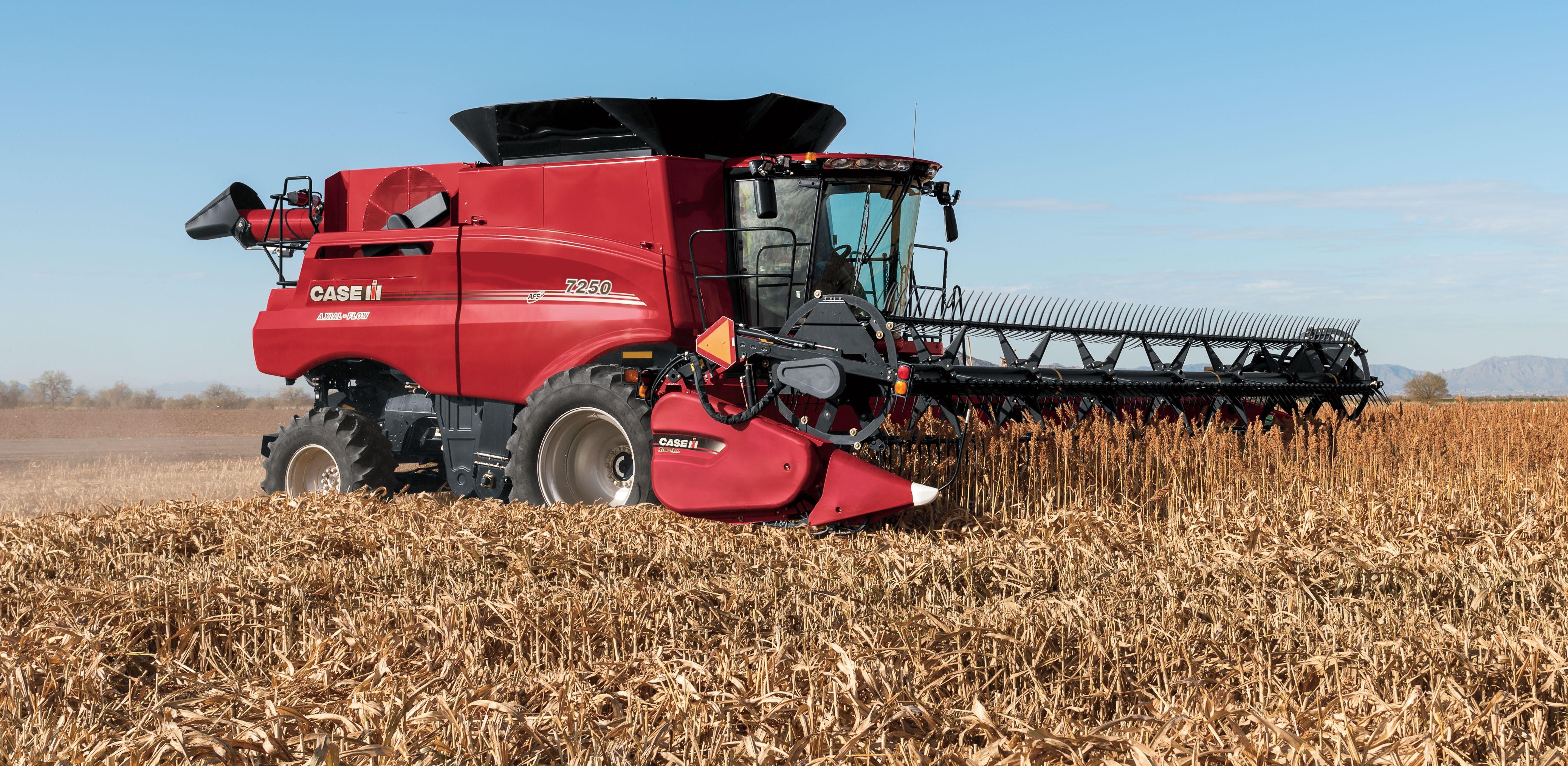 Case IH Axial-Flow 7250 Combine Harvester Specs and Price