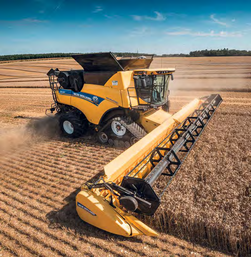 New Holland CR10 Combine Harvester Specs