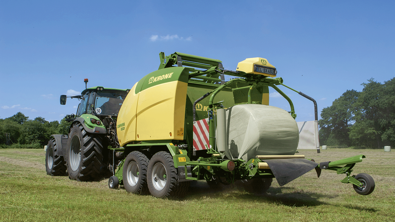Krone Comprima F 155 XC Baler Specs