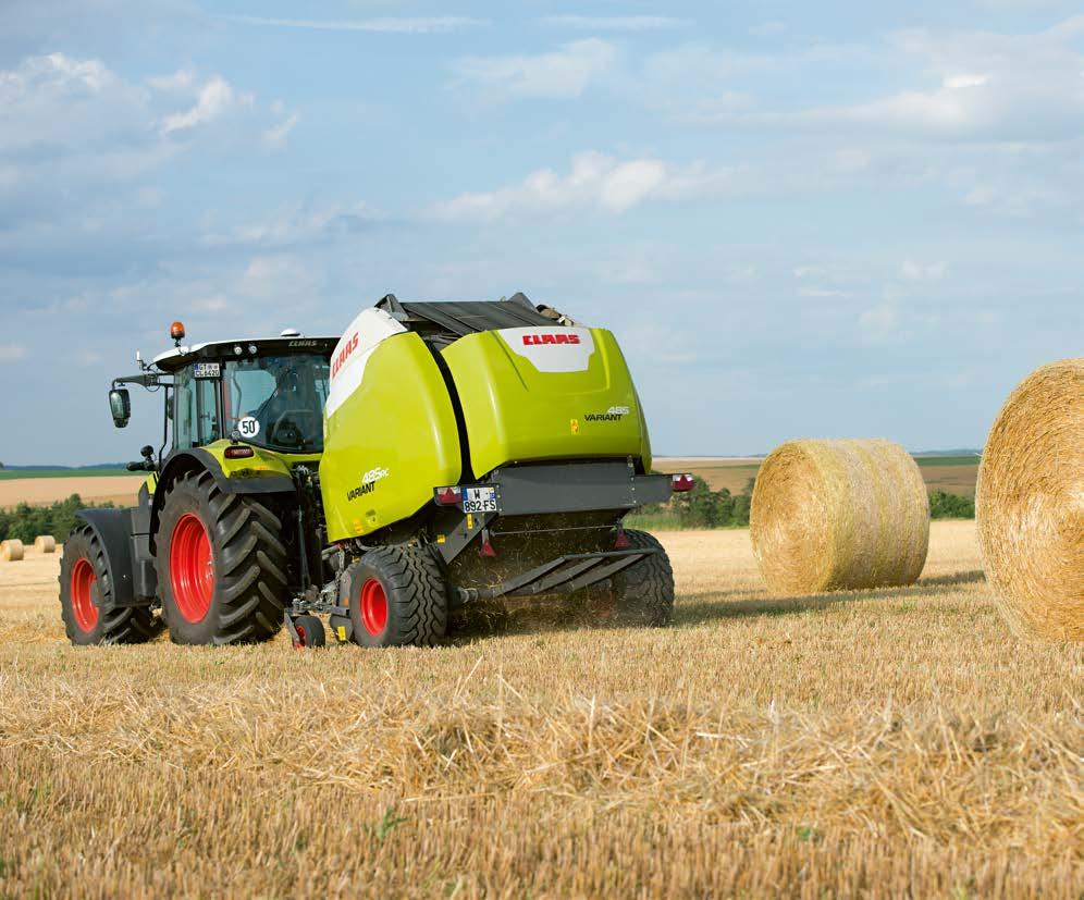 Claas VARIANT 465 RC PRO Baler Specs
