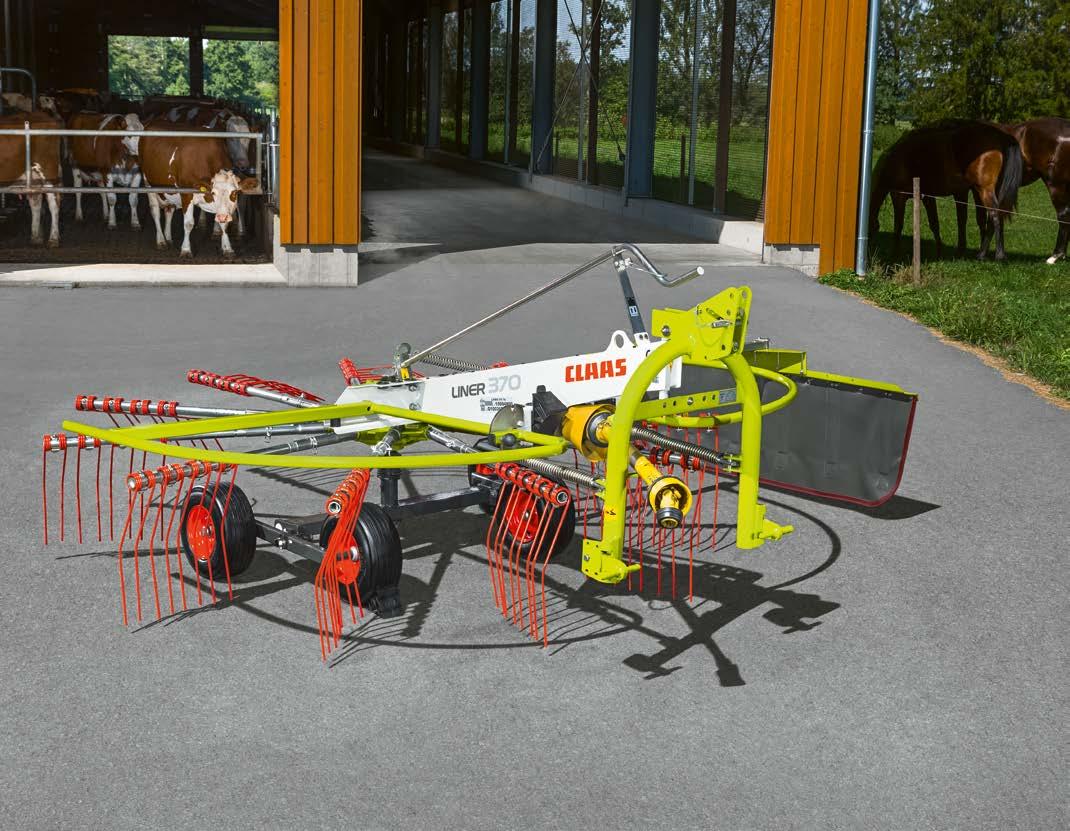 Claas LINER 370 Rake Specs and Reviews | AllMachines